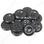 Original German 18mm Dish Buttons - Silver - Epic Militaria