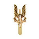 British SAS Regiment Cap Badge - Brass - Epic Militaria