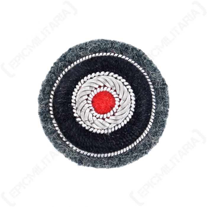 WW2 German Army M1943 Silver Bullion Cap Cockade - Epic Militaria