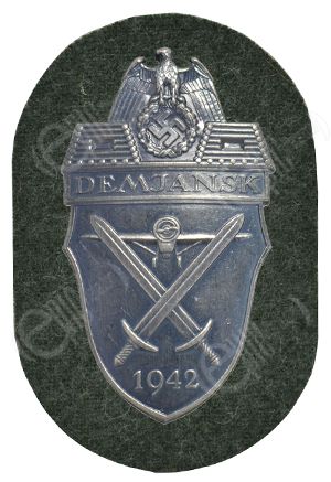 WW2 German Demjansk Shield - Epic Militaria