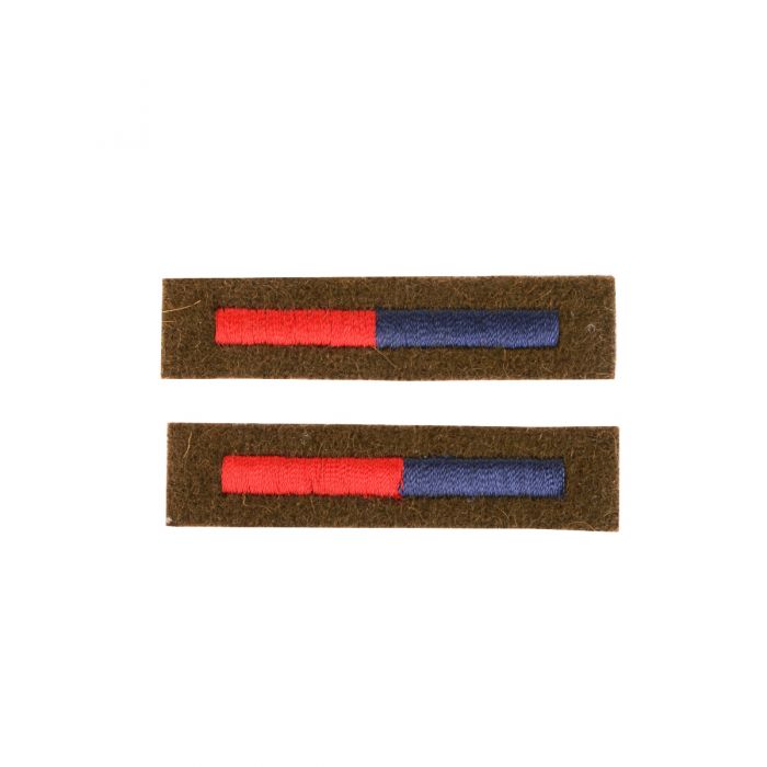 WW2 British Arm of Service Strip Pair - Royal Engineers - Epic Militaria