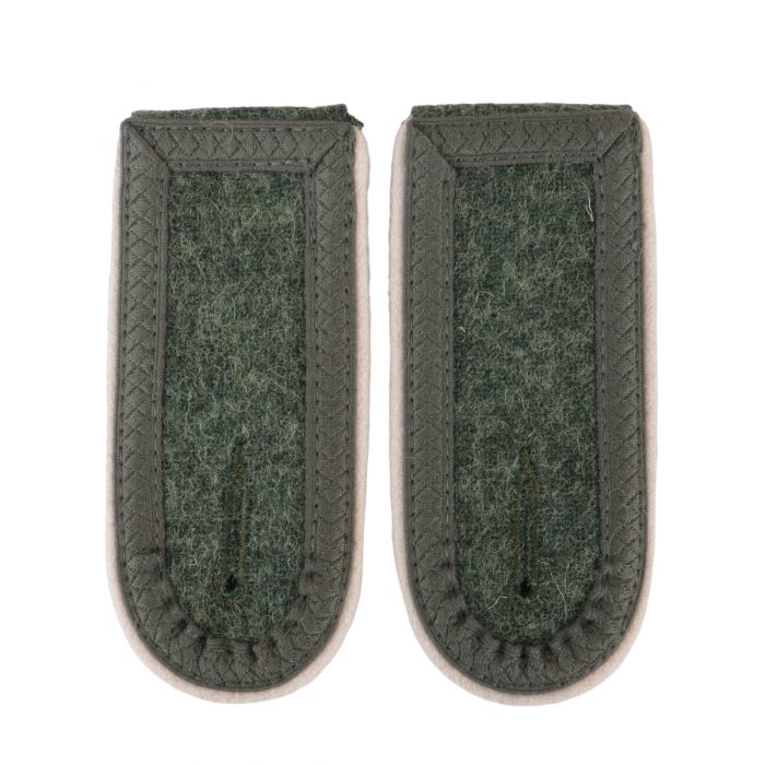 Field Grey NCO Unterfeldwebel Shoulder Boards Subdued Tresse - Epic ...