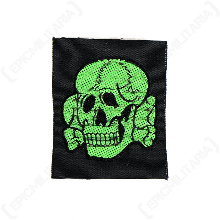 SS Bevo Cap Skull - Green - Epic Militaria