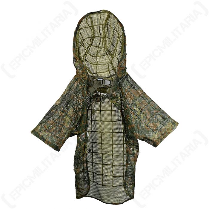 Flecktarn Ghillie Sniper Cape - Epic Militaria