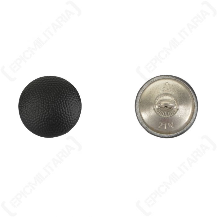 Pebbled Tunic Buttons - Black - Epic Militaria