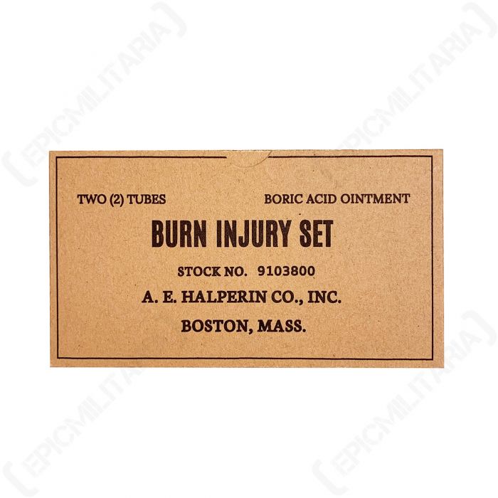 WW2 US Burns Injury Set Box - Epic Militaria