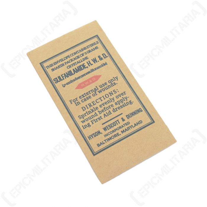 WW2 US Sulfanilamide Sachet - Epic Militaria