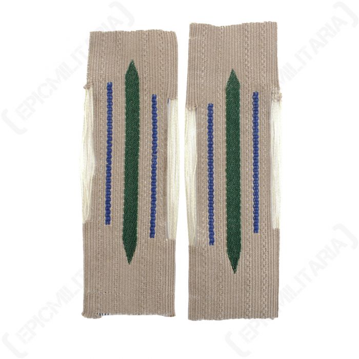 Bevo Litzen Litzen Collar Tabs - Medical - Epic Militaria