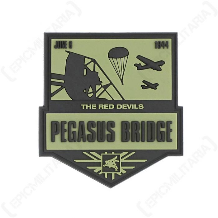 PVC Hook & Loop Patch - Pegasus Bridge - Epic Militaria