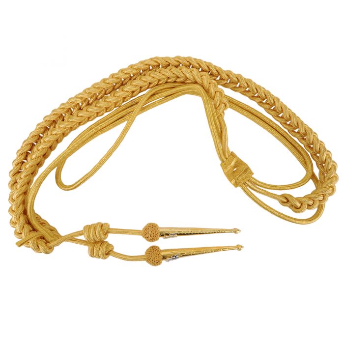 British Army No 1 Equerries Right Shoulder Aiguillette - Gold - Epic ...