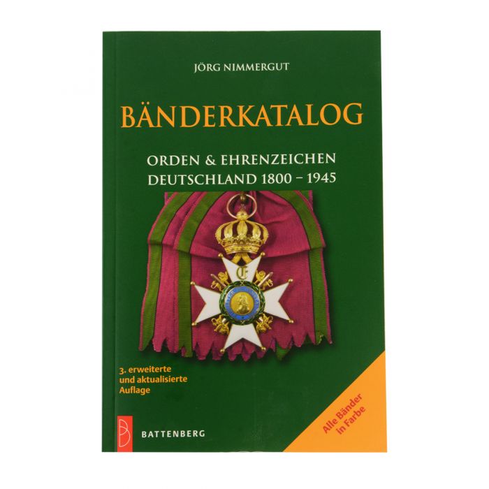 Book of German Medal Ribbons 1800-1945 by Nimmergut - Epic Militaria