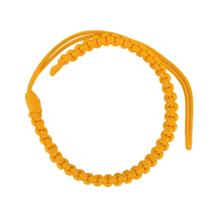 Yellow Macrame 3-Ply Lanyard - Military RAF Army Navy - Epic Militaria