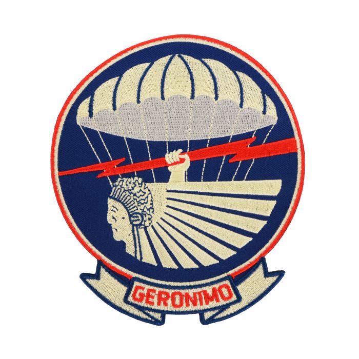 WW2 US 501st PIR Geronimo 6 inch Pocket Patch - Epic Militaria