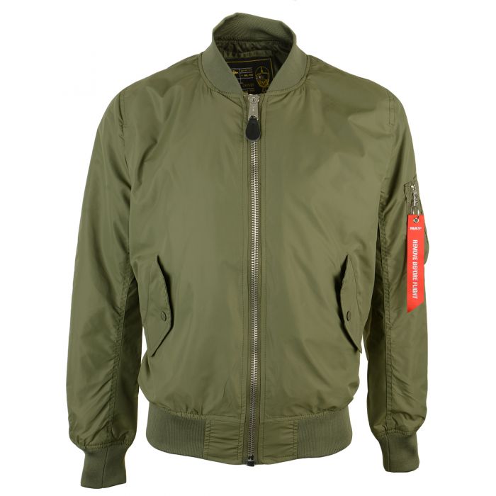 US MA1 Summer Flight Jacket - Olive Drab - Epic Militaria