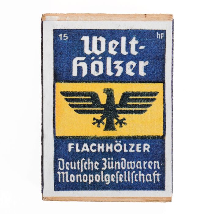 WW2 German Welt-Holzer Match Box Only - Epic Militaria