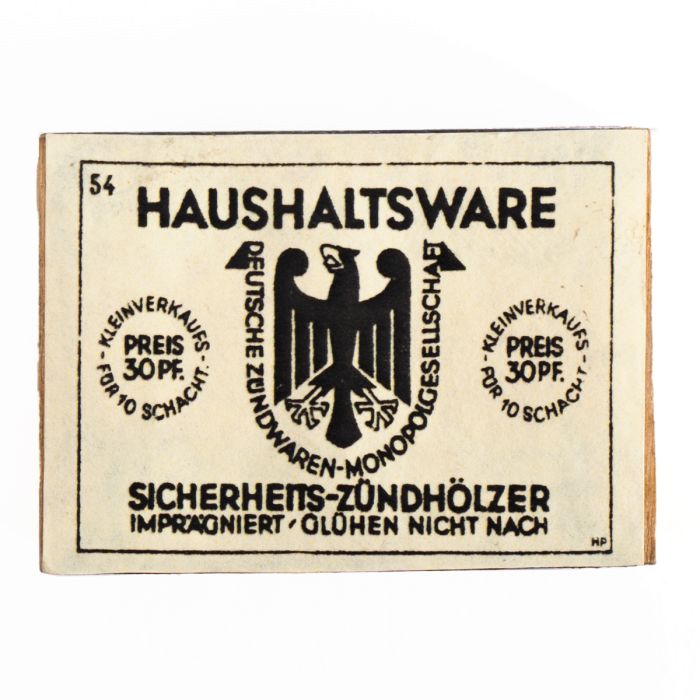 WW2 German Haushaltsware Match Box Only - Epic Militaria