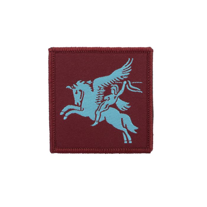 Buy Standard British Pegasus 6cm x 6cm Hook & Loop Shoulder Patch ...