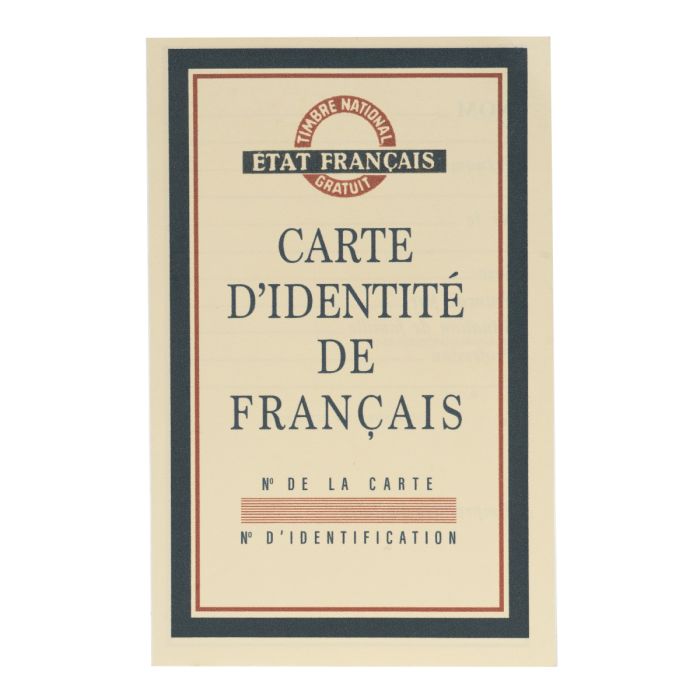 Buy WW2 French Vichy Regime Civilian Identity Card - Epic Militaria