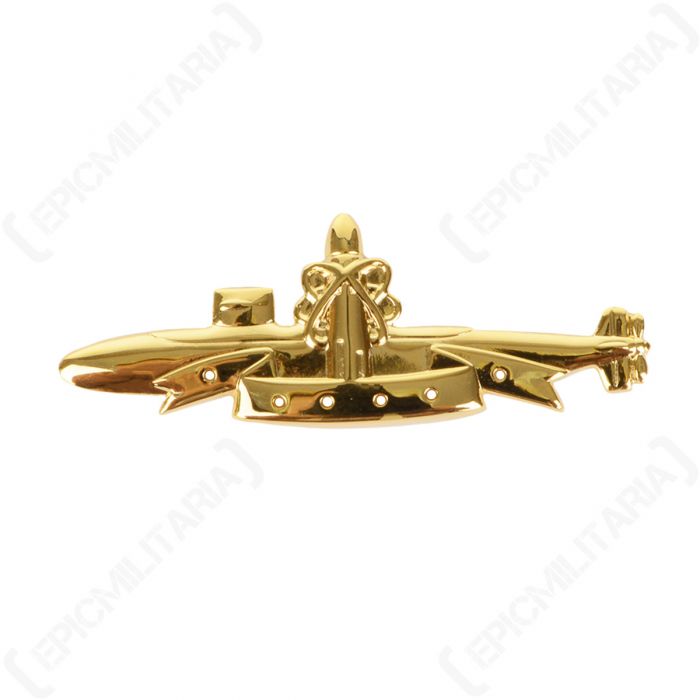 US Navy Gold SSBN Nuclear Deterrent Patrol Badge - Epic Militaria