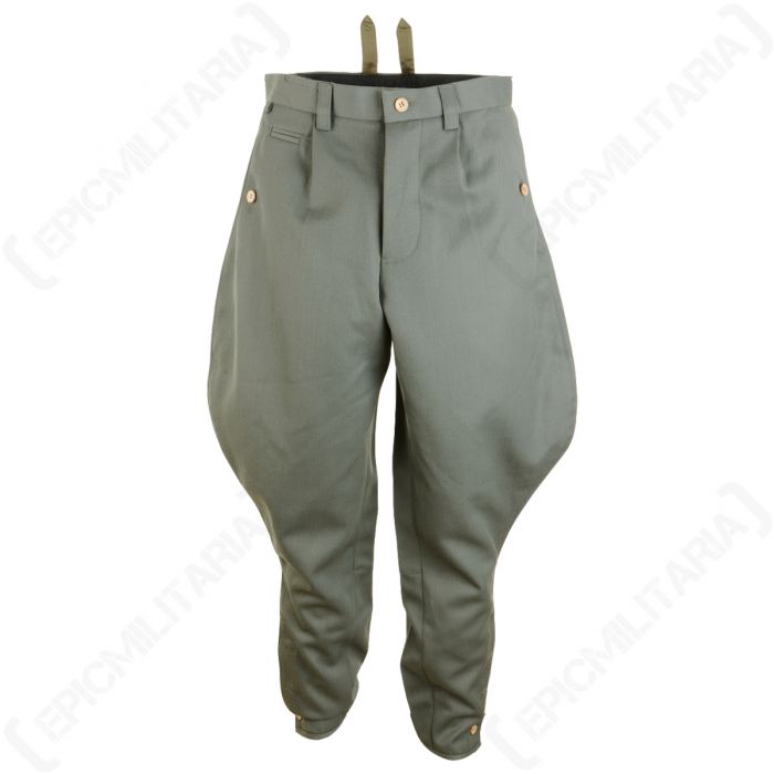 WW2 German Officer Field Grey Breeches - Epic Militaria