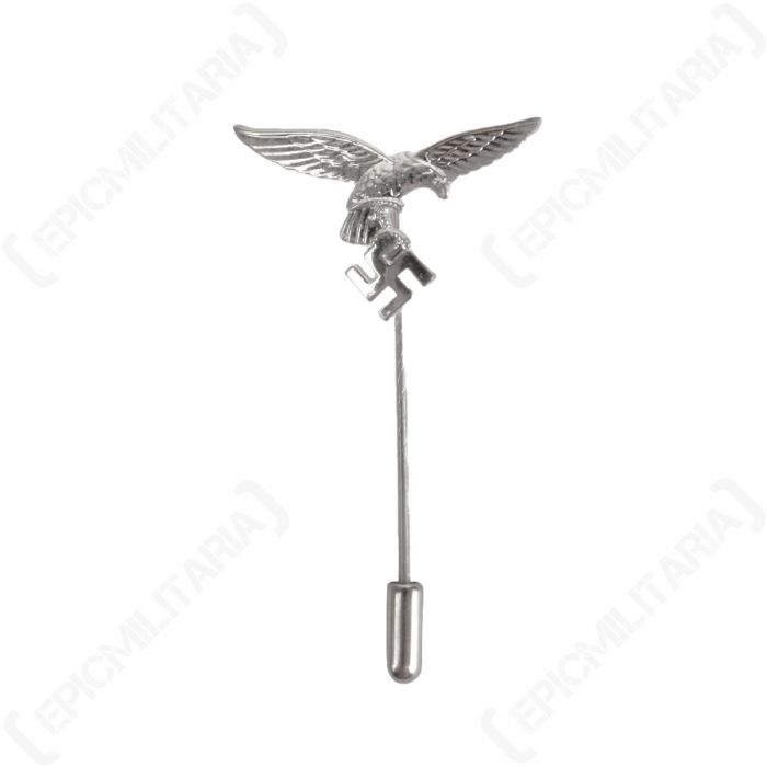 WW2 German Luftwaffe Eagle Pin Badge - Epic Militaria