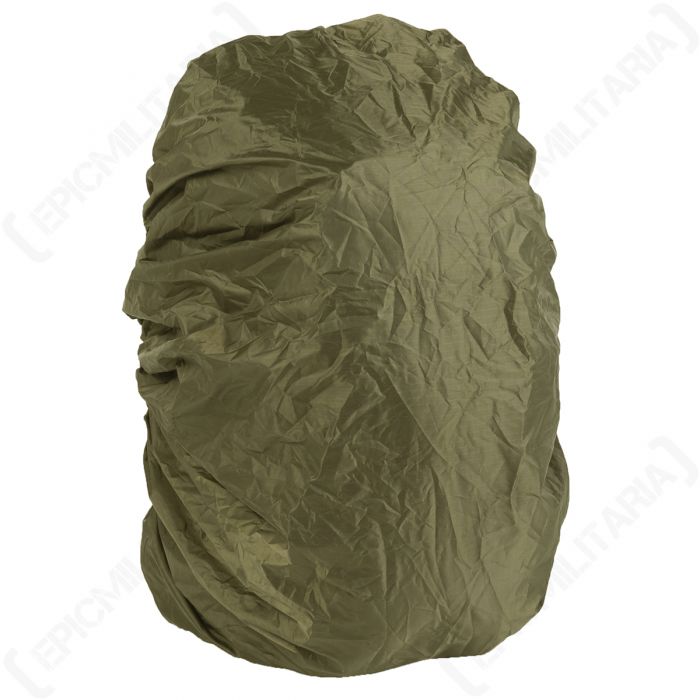 79 x 54cm Large Waterproof Rucksack Cover - Olive Green - Epic Militaria