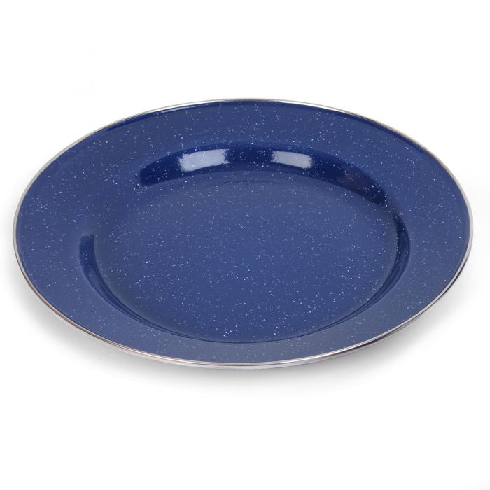 Blue Enamel Plate - Epic Militaria