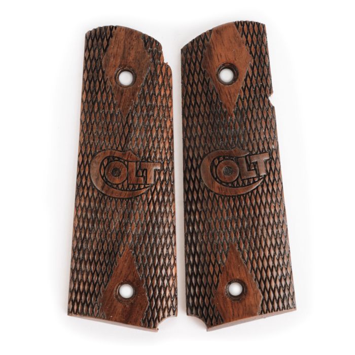 US Engraved Wooden Colt Grips - Colt - Epic Militaria
