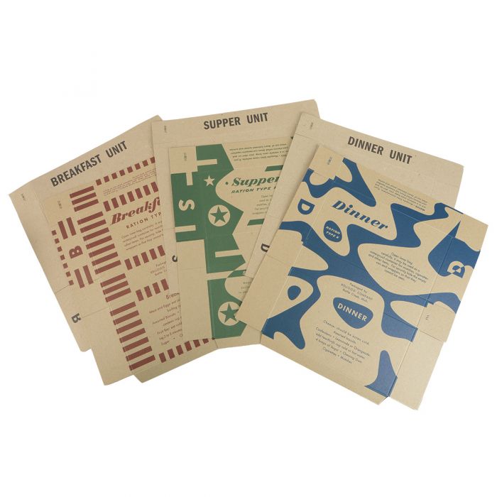 WW2 US Morale K Ration 3 Pack - Epic Militaria