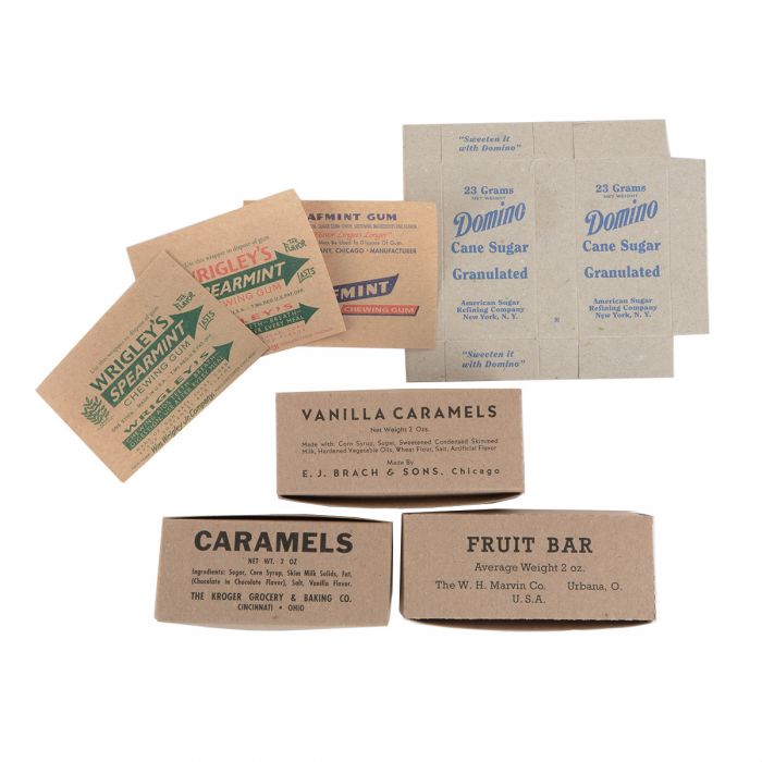 WW2 US K Ration Internal Food Boxes - Epic Militaria