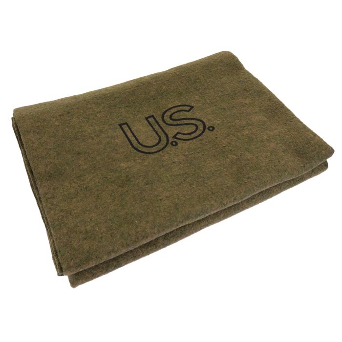 Rothco Olive Drab US Stamped Blanket - Epic Militaria