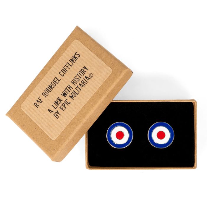 British RAF Roundel Cufflinks - Epic Militaria