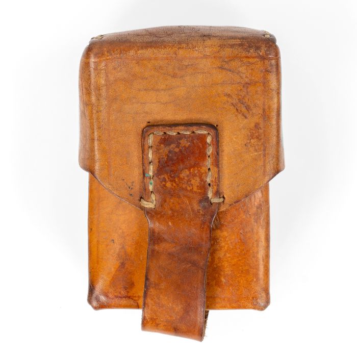 Original Serbian Army Leather Mag Pouch - Epic Militaria