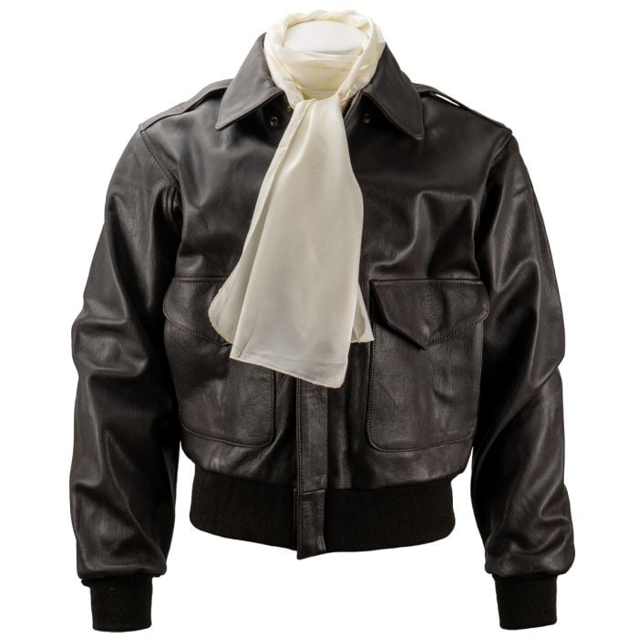 Plain Pilots Flying Scarf - Off White - Epic Militaria