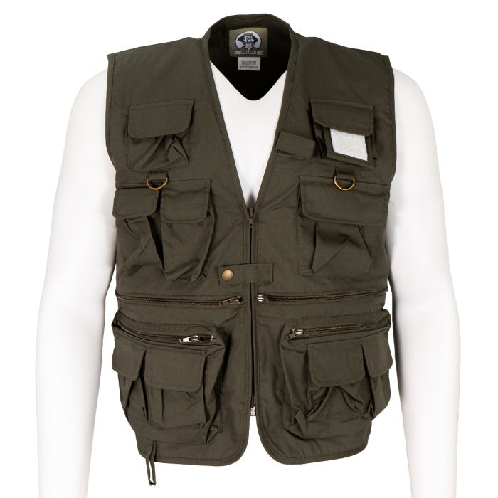 Rothco Uncle Milty Utility Vest - Olive Drab - Epic Militaria