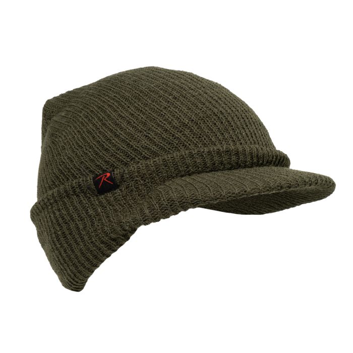 Buy Rothco Watch Jeep Cap With Brim - Olive Drab - Epic Militaria