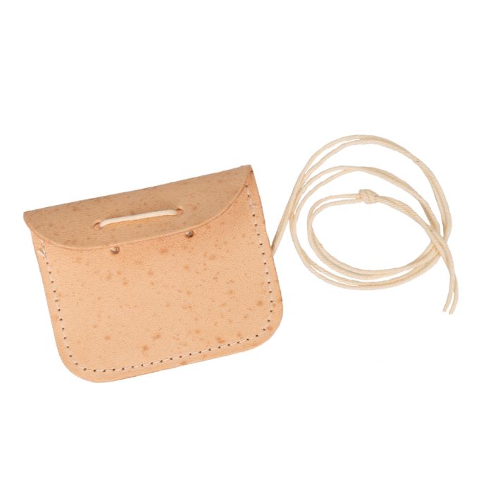 WW2 German Leather Dog Tag Pouch - Epic Militaria