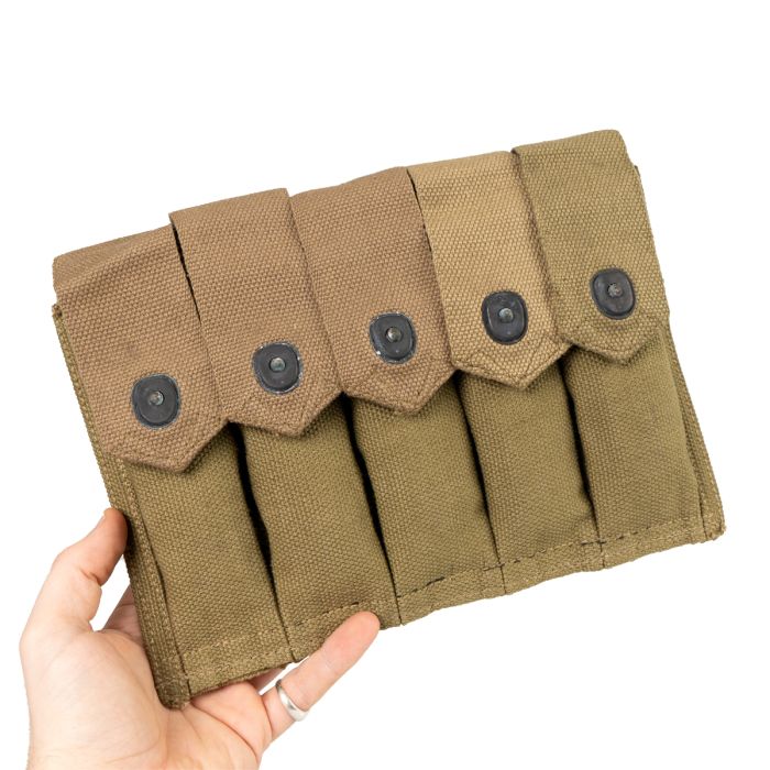 Original US Thompson 5-mag Ammo Pouch - Epic Militaria