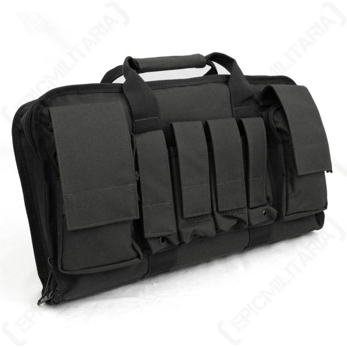 Black Tactical Pistol Case - Large - Epic Militaria