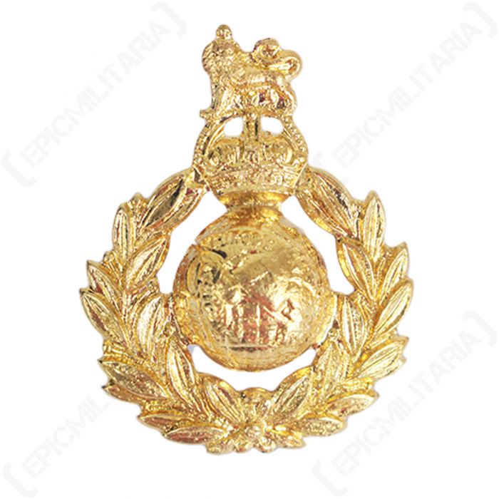 Royal Marines Metal Cap Badge - No Pin - Epic Militaria