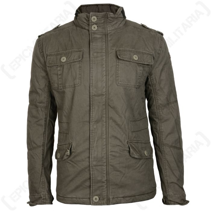 Brandit Britannia Winter Jacket - Olive - Epic Militaria