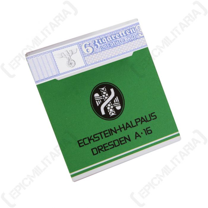 WW2 German Eckstein Cigarette Box - Epic Militaria