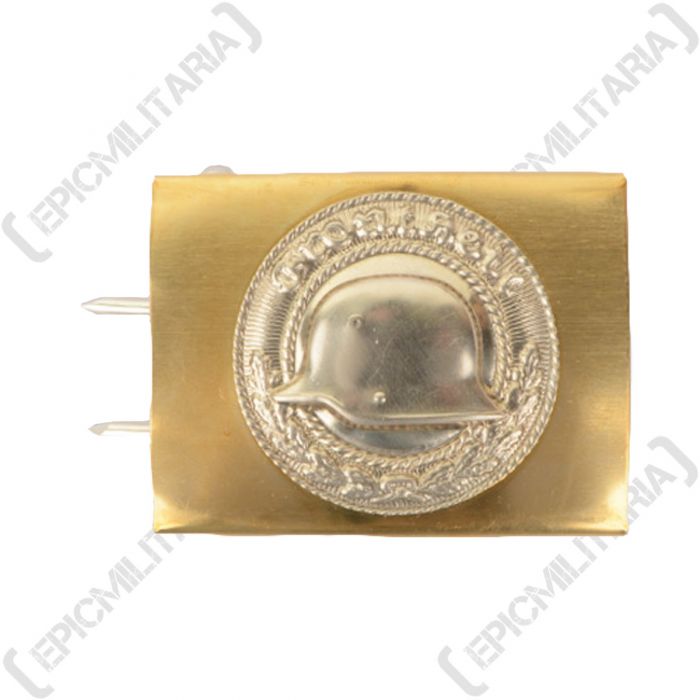 German WW1 Frontheil Belt Buckle - Gold - Epic Militaria