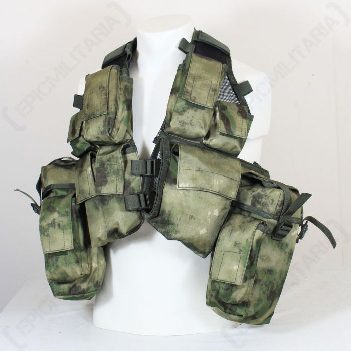 12 Pocket Mil Tacs Fg Camo Tactical Vest Epic Militaria