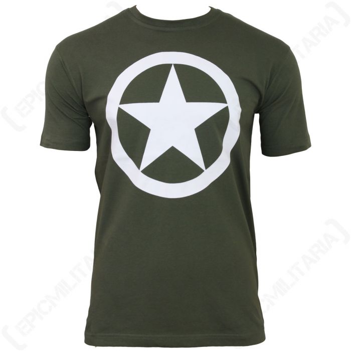 Large US Star T-Shirt - Epic Militaria