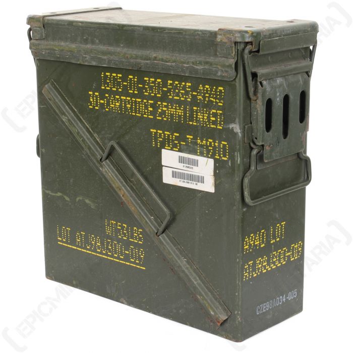 Original US Army 25mm Ammo Can - Epic Militaria