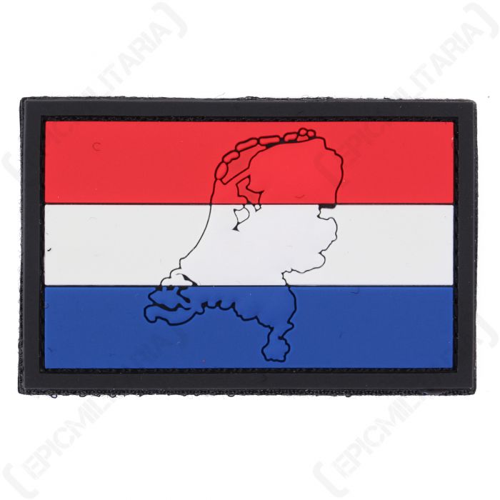 PVC Netherlands Flag Patch - Epic Militaria