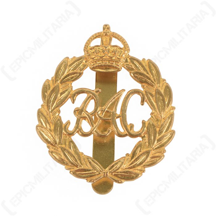 British Royal Armoured Corps Cap Badge 1st Type - Epic Militaria