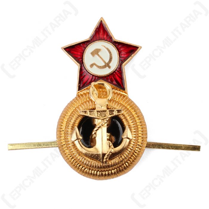 Russian Navy Admiral Cap Cockade - Epic Militaria