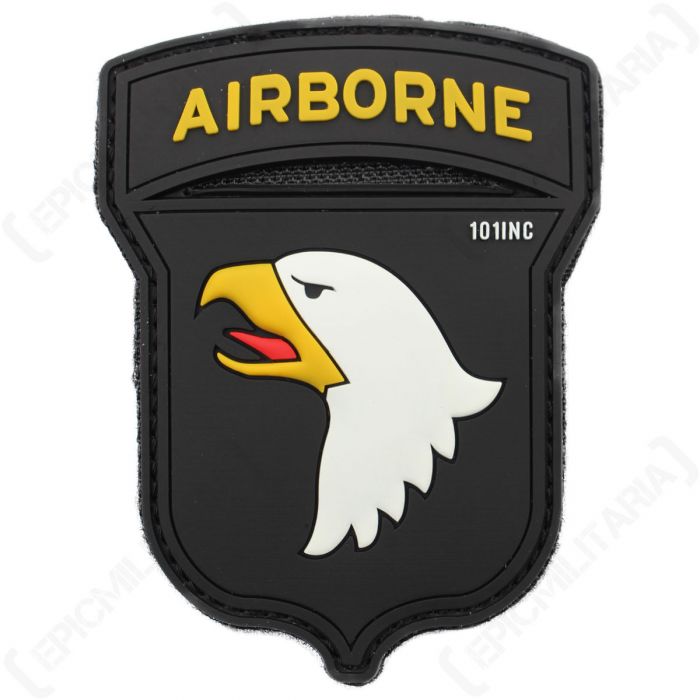 101st Airborne Patch - Black - Epic Militaria